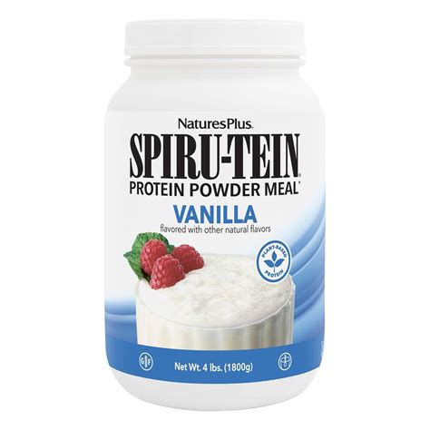 Naturesplus Spiru Tein Protein Powder Meal Vanilla 60 Servings Vitacost
