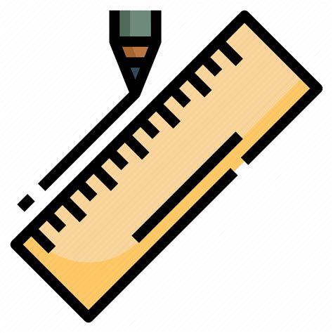 Geometry Measuring Protractor Ruler Tool Triangle Icon Download On Iconfinder