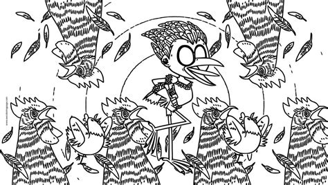 Cock Teen Titans Go Robin Super Robin Coloring Page