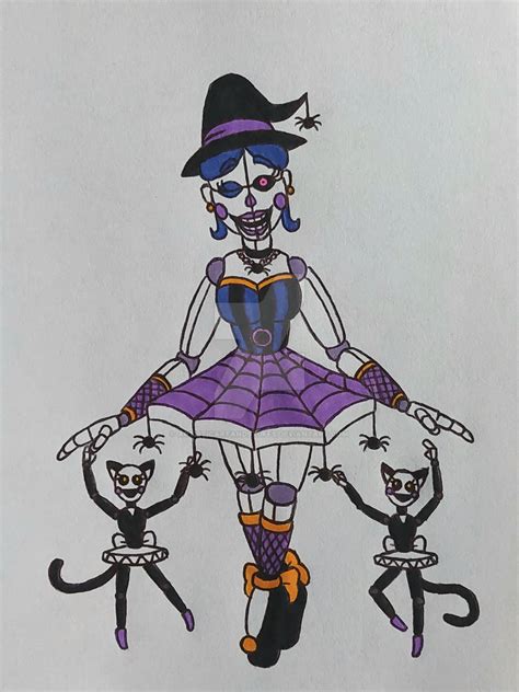Spider Witch Ballora [festive Frights] By Artisticartandstuffs On Deviantart
