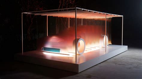 Marjan Van Aubel Creates Car Installation Using Photovoltaic Panels