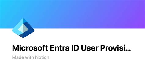 Microsoft Entra Id User Provisioning Scim Notion