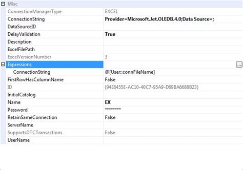 Solved Integration Services For Each Container Invalid Connection String Experts Exchange