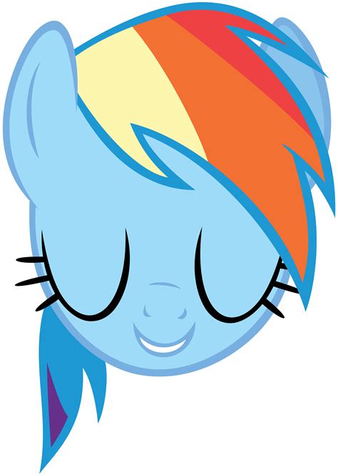 Rainbow Dash Head By Dasduriel On Deviantart