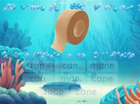 Oxford Phonics World 3 Unit 1 Cape Mane Tape Cane Find The Match