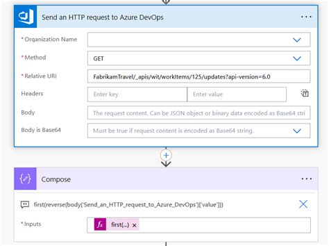 Odata Devops Work Item Get Top One Revision Data Order By Descending