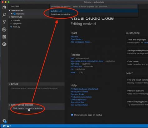 How To Install Python And MicroPython On The EV3 Brick And Program It