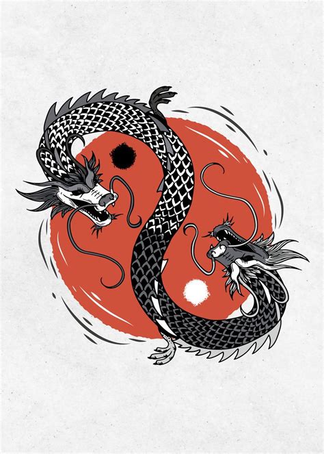 Yin Yang Dragons Pictures