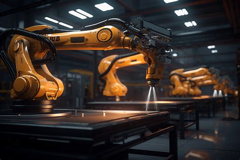 Industrial Robot Assembly Parts Conveyor Belt Industry Assembly