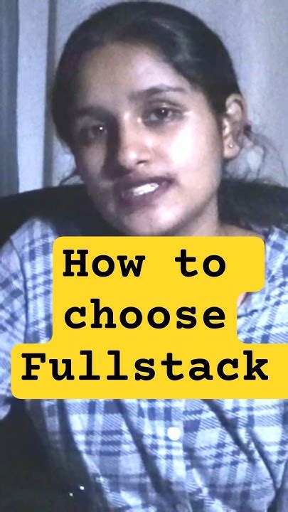 How To Choose Fullstack Programming Fullstackdeveloper Webdeveloper Youtube