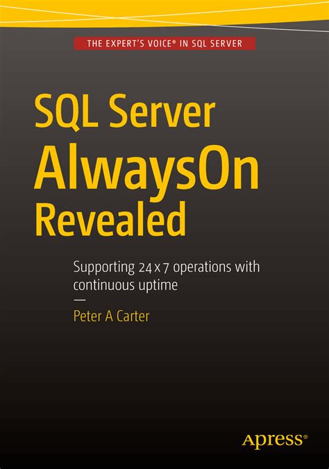 Sql Server Alwayson Revealed E Book Pdf Coburgsche Buchhandlung