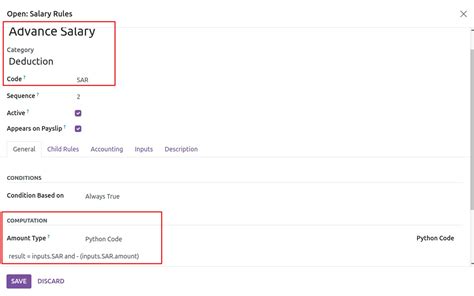 Advance Salary In Odoo 16 Open Hrms Open Hrms Book V16