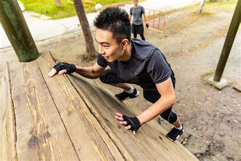 Men Climbing Obstacles Picture And Hd Photos Free Download On Lovepik