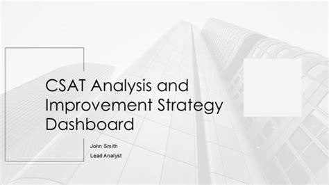 Csat Improvement Powerpoint Presentation And Slides Ppt Example Slideteam
