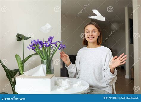 Tissues Of Iris Root Microscopical Structure Royalty Free Stock Image