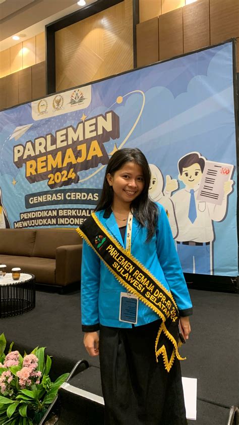 Serlin, Siswi Berprestasi SMKN 1 Palopo yang Menginspirasi di Parlemen ...