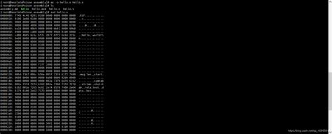 在linux下运行你的第一个汇编程序linux下目前最常用到的是 Elf 格式的二进制代码。一个 Elf 格式的可执行程序通常 Csdn博客