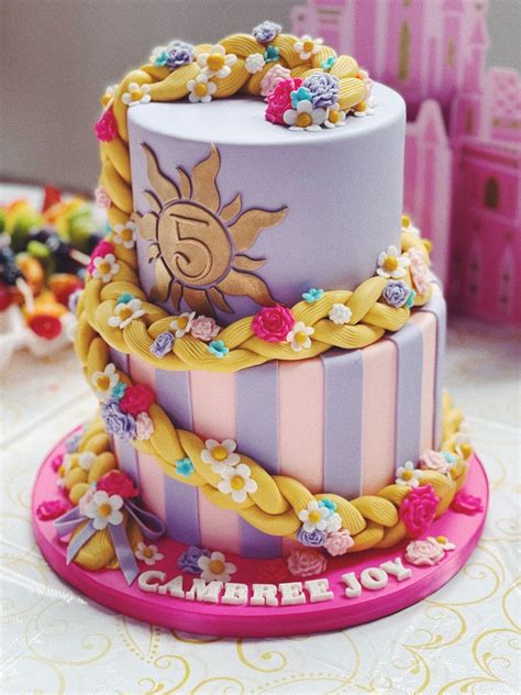 Rapunzel Birthday Cake 🍰💕 Rapunzel Birthday Cake Sweet Cakes No