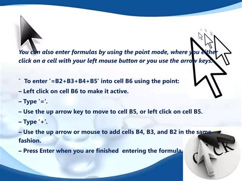 Functions And Formulas Of Ms Excel PPTX