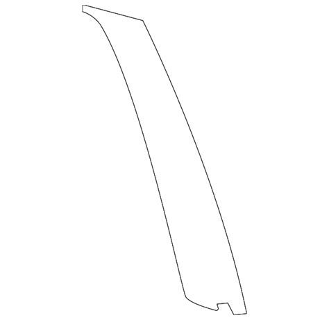 75923 An010 Black Out Tape 2023 2026 Toyota Jim Hudson Toyota Parts