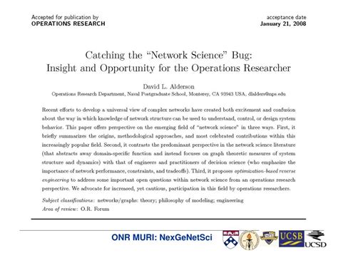 Ppt Optimization Based Reverse Engineering For Complex Networks Powerpoint Presentation Id