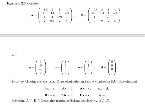 Solved Example 2 2 Determine Matrix L Of Cholesky Chegg Com