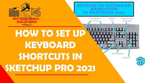 Setting Up Keyboard Shortcuts In Sketchup 2021 Youtube