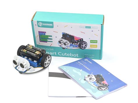 Microbit Smart Cutebot Without Microbit Kiwi Electronics