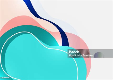 밝은 색의 액체 추상적인 배경입니다 배너 또는 기호 디자인 벡터 0명에 대한 스톡 벡터 아트 및 기타 이미지 0명 가리기