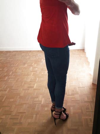 Jeans Red Top Whale Tail Pics XHamster
