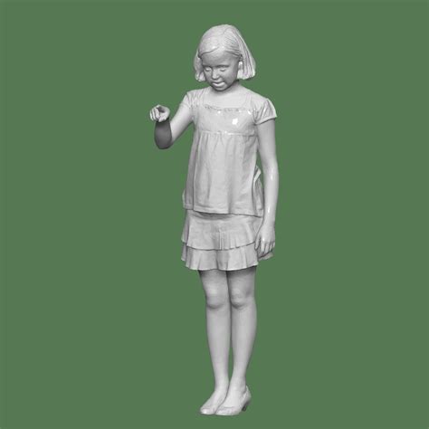 Stl File Girl People Character 👧・model To Download And 3d Print・cults