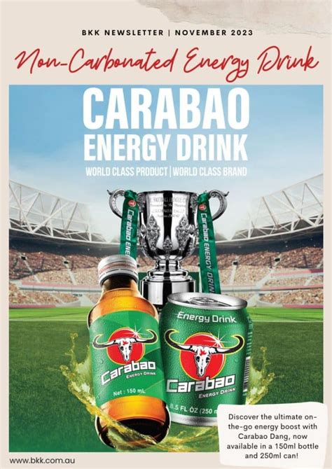Thai Carabao Energy Drink Read More Out Now