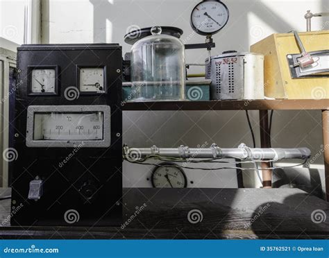 Analog Measuring Instruments Thermotechnics Tools Stock Image Image Of University Tools