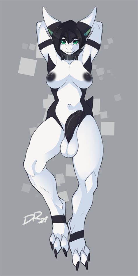 Rule Futa Toes Anthro Areola Balls Biped Black Areola Black Body Black Claws Black