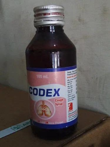 Codex Cough Syrup 100 Ml At Best Price In Lucknow Id 23596128530