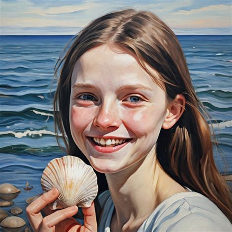 Munch Inspired Seashell Listener Stable Diffusion Online