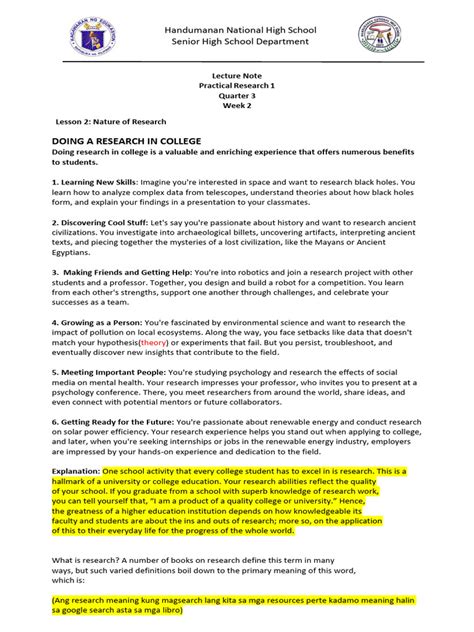 Pr1 Lecture Note Wk2 Pdf Qualitative Research Quantitative Research