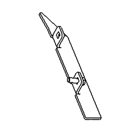 Toro 135 1824 01 Fin Baffle Discharge Wing Left Hand Original