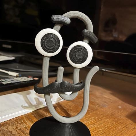 3d printed microsoft clippy etsy