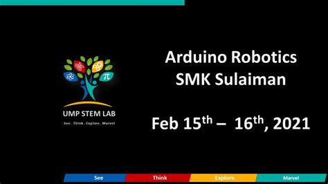 Stem Online Arduino Robotics Programming 20212 Smk Sulaiman Ir Dr