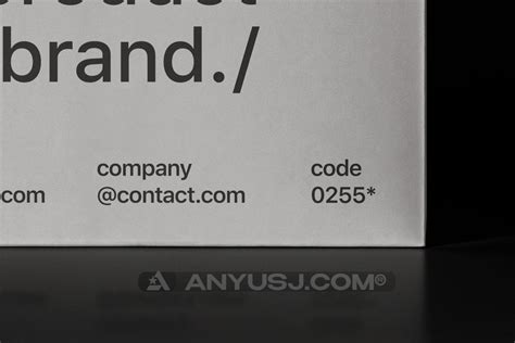 极简质感长方形天地盒打开包装盒纸盒psd样机slide Box Branding Psd Product Mockup 第4983期 安鱼设计资源丨优质平面设计资源共享站