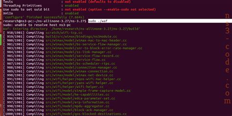Significance Of Waf In Ns3 Best Installation Guidance Of Ns3 With Waf
