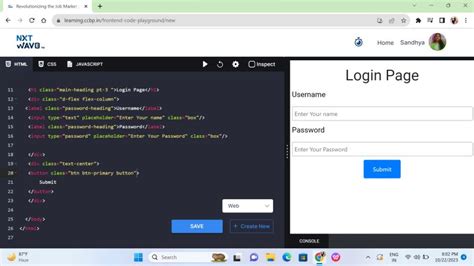How I Created A Login Page For Day199 Sandhya Bukkapatnam Posted On
