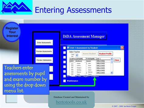 Ppt Assessing Dida Pupils Using Dam Powerpoint Presentation Free Download Id 4025305