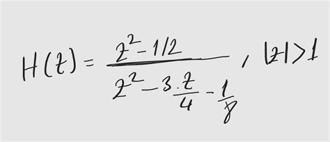 solved the transfer function of a linear time invariant