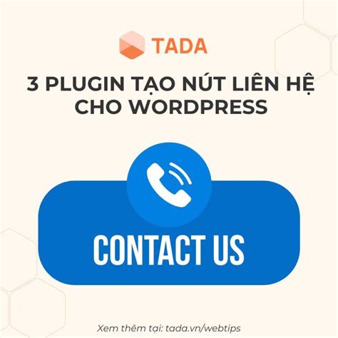 Plugin tạo nút liên hệ cho WordPress TADA