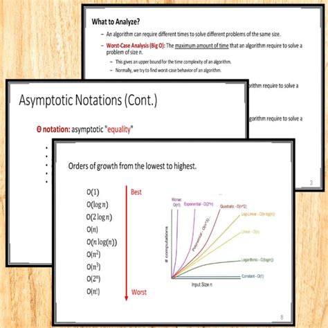 Algorithm Analysis And Design Time Complexity And Asymptotic Notations