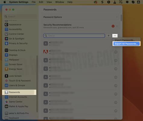 How To Export Password From ICloud Keychain On Mac Sequoia Sonoma