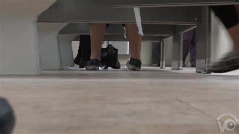 Womans Bathroom Understall Mall