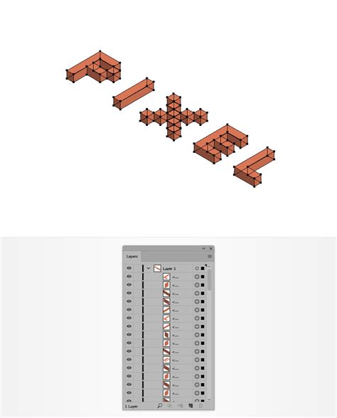 How To Create An Isometric Text Effect In Adobe Illustrator